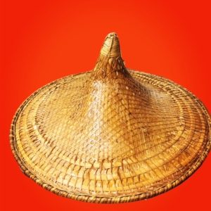 Antique Rattan Rickshaw Coolie Hat – GasLamp Antiques