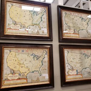 Vintage Map Set – GasLamp Antiques