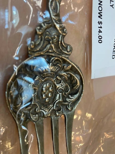UNIQUE BAROQUE FORK – GasLamp Antiques