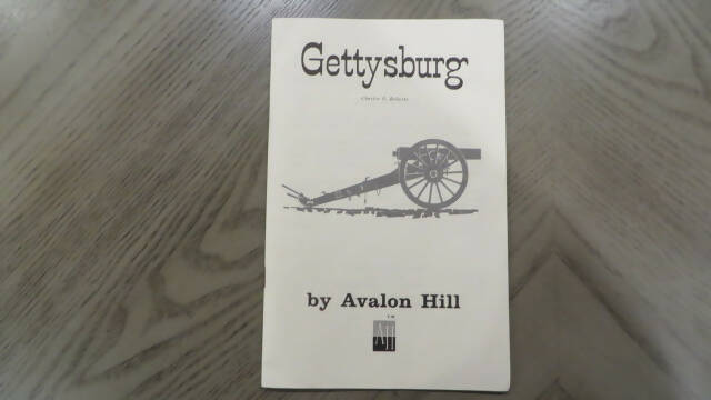 Original 1958 Avalon Hill Gettysburg War Game – GasLamp Antiques