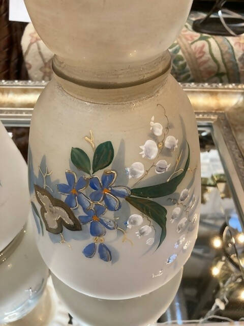 BRISTOL GLASS VASES – GasLamp Antiques